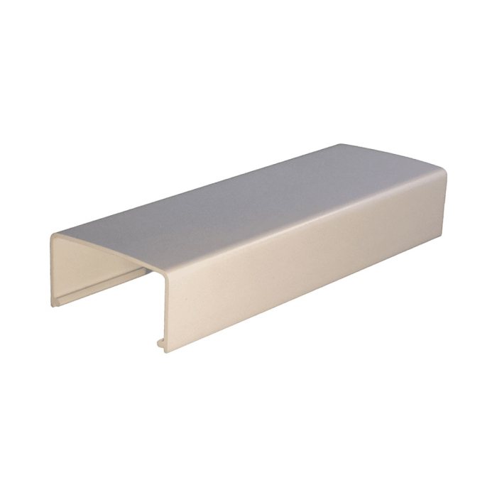 Low Profile Double Pipe Trunking White